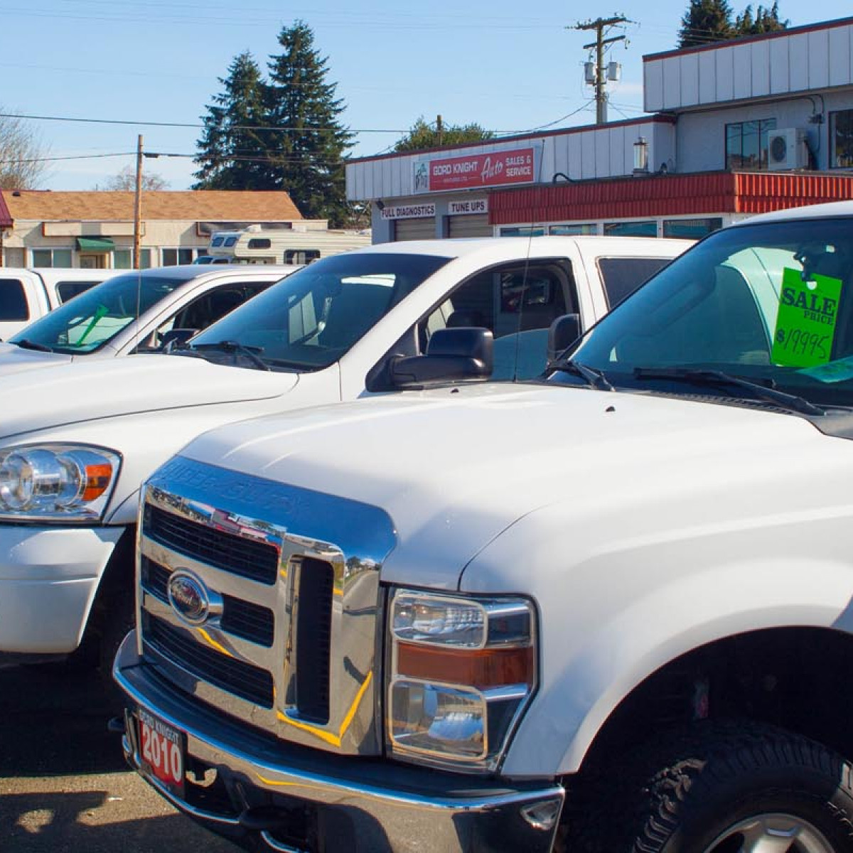 Check out the new lot expansion - Gord Knight Auto Sales & Service ...